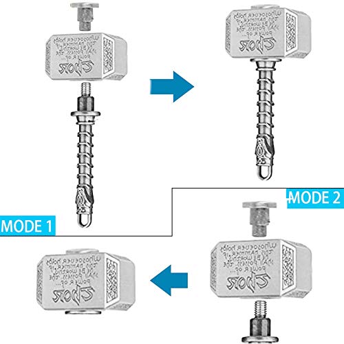 Snapklik.com : Mini Hammer Fidget Spinners Metal