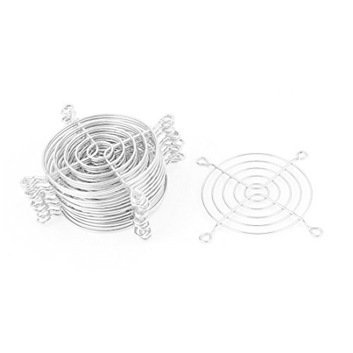 Metal Wire Finger Guard Grill 15Pcs for 80mm Computer PC Cooling Fan ...