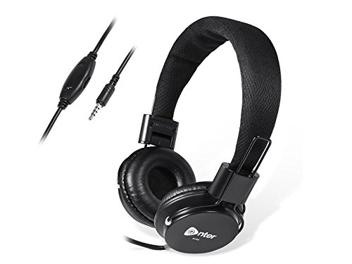 Amazon.in: Buy Enter EH-25 Stereo Headphones with Mic Online at Low ...