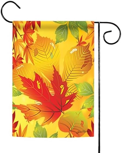 Amazon.com : Toland Home Garden 112536 Welcome Friends Fall Flag 12x18 ...