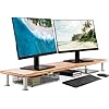 Amazon.com: The Original Bamboo Dual Monitor Stand (As Seen On PBS ...