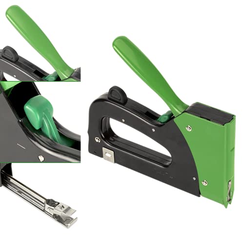 SALKI Manual Metal Stapler Pack Tool for Stapling Wiring TSK28/36M with ...