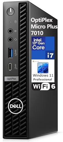 Amazon.com: Dell OptiPlex Micro Plus 7000 7010 MFF Micro Form Factor 1 ...