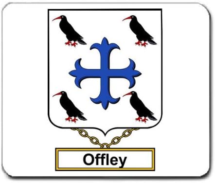 Amazon.com: Offley Family Crest Coat of Arms Mouse Pad : Office Products