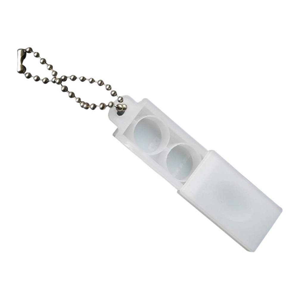 Healifty 5Pcs Hearing Aid Amplifier Case with Keychain Plastic Hearing ...