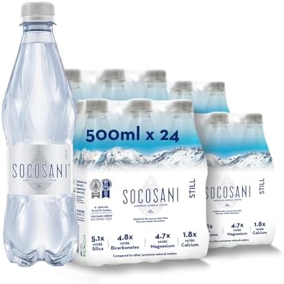 Amazon.com: Socosani | Natural Functional Still Water (24-Pack) 16.9 Fl ...