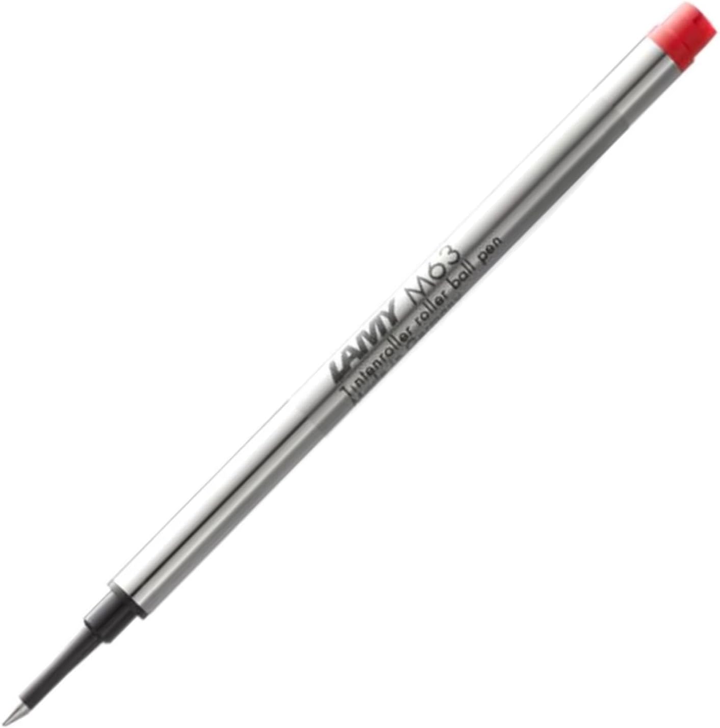 Lamy M 63 Refill 823 - Metal Rollerball Pen Refill in Red Rollerball ...