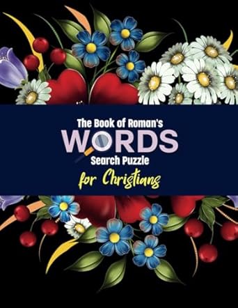 The Book Of Romans Word Search Puzzle For Christians: Faith Based ...