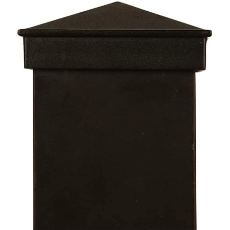 3" x 3" Aluminium Pyramid Post Cap for Metal Posts - Pressure Fit ...