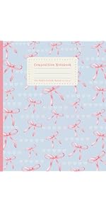 Amazon.com: Coquette Composition Notebook College Ruled Vintage Floral ...