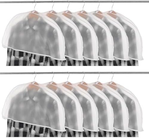 Amazon.com: 24 Pieces Shoulder Covers Garment Covers Clothes for ...