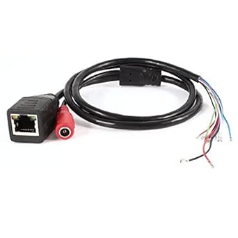 3NH® 80cm CCTV IP Camera RJ45 Ethernet Network 5.5x2.1mm DC Jack Power ...