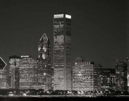 Downtown Chicago II by Stefko, Bob - Fine Art Print on CANVAS : 18 x 14 ...