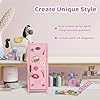 Amazon.com: YOBRO Mini Iron Lockers, Girl Talk Locker with Lock,Small ...