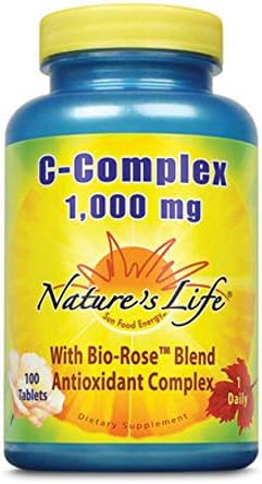 Amazon.com: Nature's Life C-Complex 1,000 mg | 100 ct : Health & Household