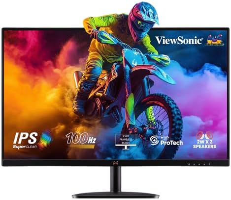 AOC 27B2H2 27 inch Gaming Monitor 1920 x 1080 Full HD IPS Panel, 100Hz ...