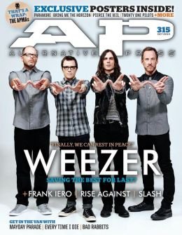 Alternative Press Magazine October 2014 - Weezer - Rise Against - Slash ...