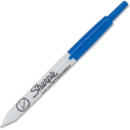 Amazon.com : Sharpie 1735790 Retractable Permanent Markers, Ultra Fine ...