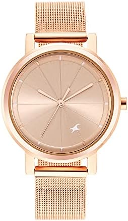 Fastrack Quartz Analog Pink Dial Watch for Girls-68028WM01/NT68028WM01 ...