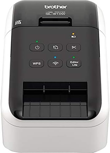 Brother QL-810W Wireless Label Printer with Red/Black Print, USB and Wi ...