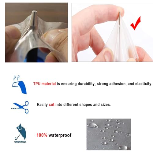 YiyuanHe Tent Repair KitTPU Waterproof Repair Patches for Paddling ...