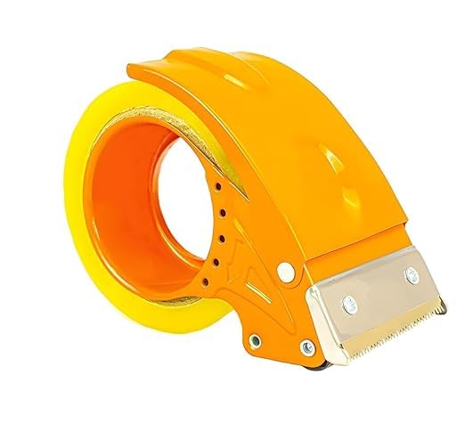 Rinktaru Metal Heavy Duty Anti Rotary Tape Dispenser (for 3 Inch OPP ...