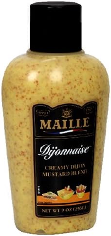 Amazon.com : Maille Mustard Dijonnaise, 9-Ounce Squeeze Bottles (Pack ...