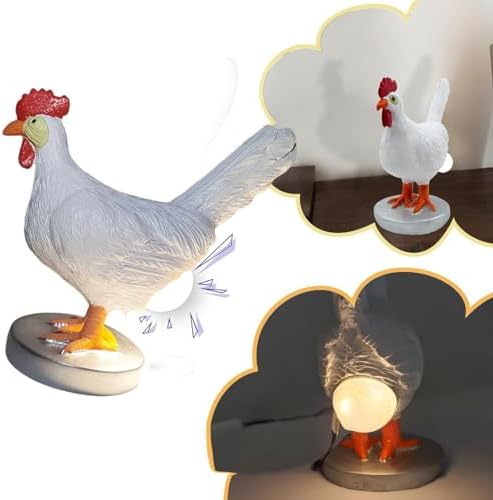 Upgraded Chicken Egg Lamp, Chicken Lamp, 16 Colors Change with Remote ...