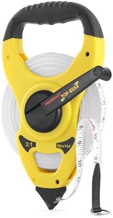 FREEMANS SO100 Steel Open Reel 100m:13mm Measuring Tape With ...