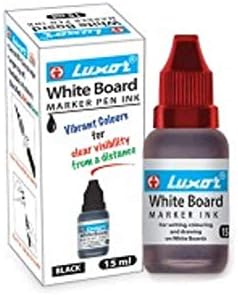 Luxor White Board RED Marker Ink 15ML (Pack of 5) : Amazon.in: Office ...