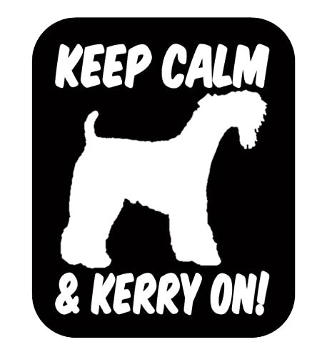 Amazon.com: Keep Calm Kerry Blue Terrier TP 556 vinyl 6" Decal Sticker ...