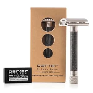 Amazon.com: The Parker Variant Adjustable Double Edge Safety Razor ...