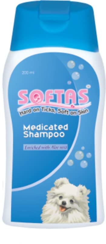 softas medicated shampoo 200ml : Amazon.in: Pet Supplies