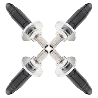 Amazon.com: Temzzer Long License Plate Bolts 4 Pcs Motorcycle License ...