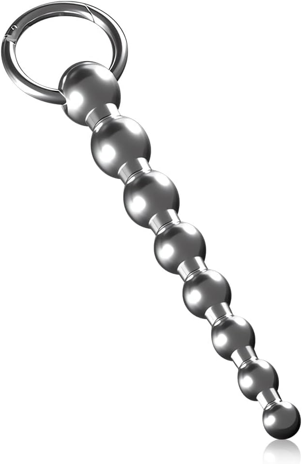 FST Penis Plug Stainless Steel Urethra Sound Multi Bead Urethral Plug ...