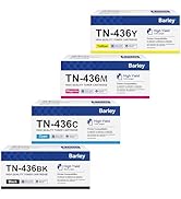 Amazon.com: TN436BK TN-436BK Compatible TN436BK Super High Yield Toner ...