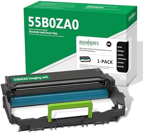 Amazon.com: 55B0ZA0 Imaging Unit Black(1-Pack) - Compatible 55B0ZA0 ...