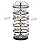 Amazon.com: MODOWEY 5 Tiers Metal Rotating Earring Holder Organizer ...