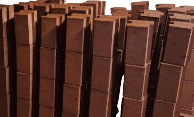 Mud Interlocking Brick for Eco-Friendly Construction | Durable, Natural ...