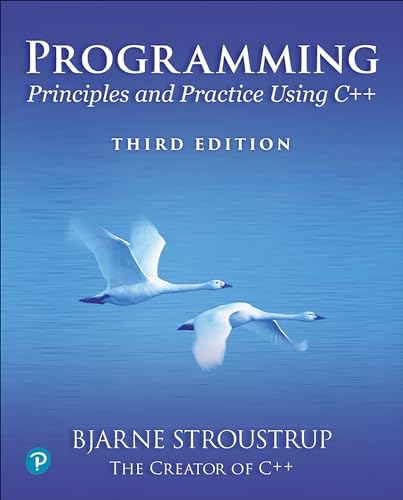 Amazon.com: Programming: Principles and Practice Using C++ (C++ In-depth): 9780138308681 ...