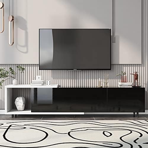 Amazon.com: Royard Oaktree TV Stand Fits TVs up to 90 inch Modern ...