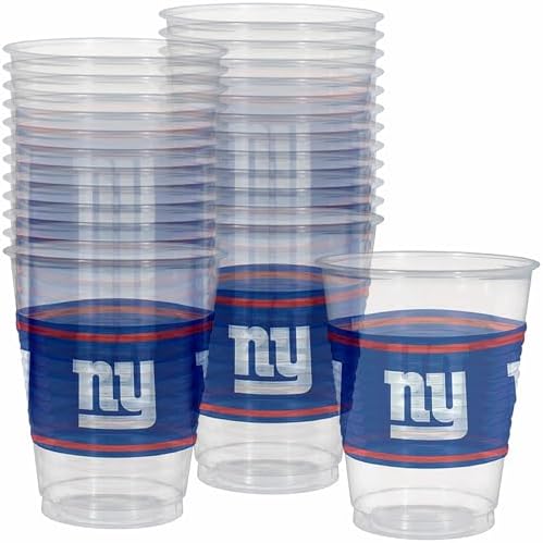 Amazon.com: NFL San Francisco 49ers Disposable Plastic Cups - 16oz, 25 ...