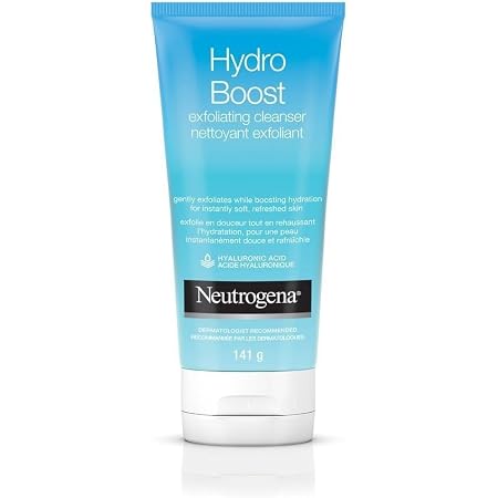 Amazon.com: Neutrogena Hydro Boost Exfoliating Cleanser 5 Ounce (147ml ...