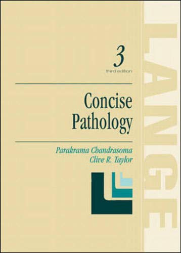 Concise Pathology: 9780838514993: Medicine & Health Science Books @ Amazon.com