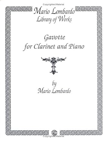 Gavotte : Lombardo, Mario: Amazon.sg: Books