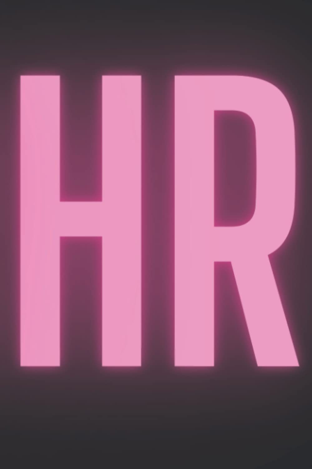 HR Pink Glow - Human Resources NOTEBOOK - 6 x 9 - Ruled Line - 120 ...