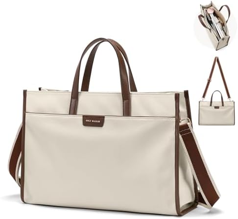 GOLF QUALITY Laptoptasche Damen, Arbeitstasche Business Aktentasche 15 Zoll Schultasche ...