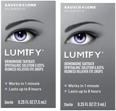 Amazon.com: Lumify, Eye Drops, 7.5 mL (Pack of 2) : Health & Household