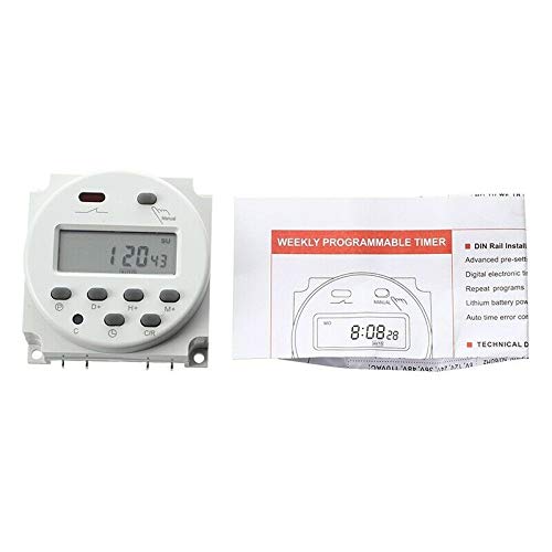 Generic New LCD Digital Control Power Programmable Timer DC 12V 16A ...