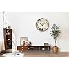Amazon.com: MOVEBEST Retro Glass Wall Clock, Fashionable and Retro ...